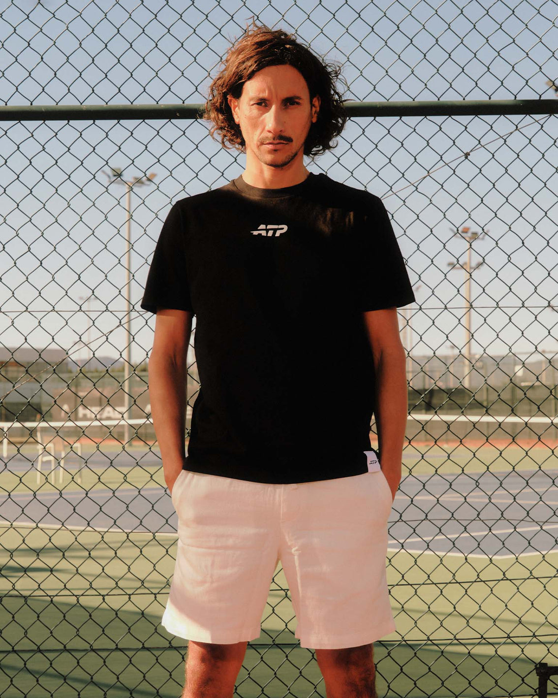 ATP Core T-Shirt – Black | Tennis Clothing | ATP Store