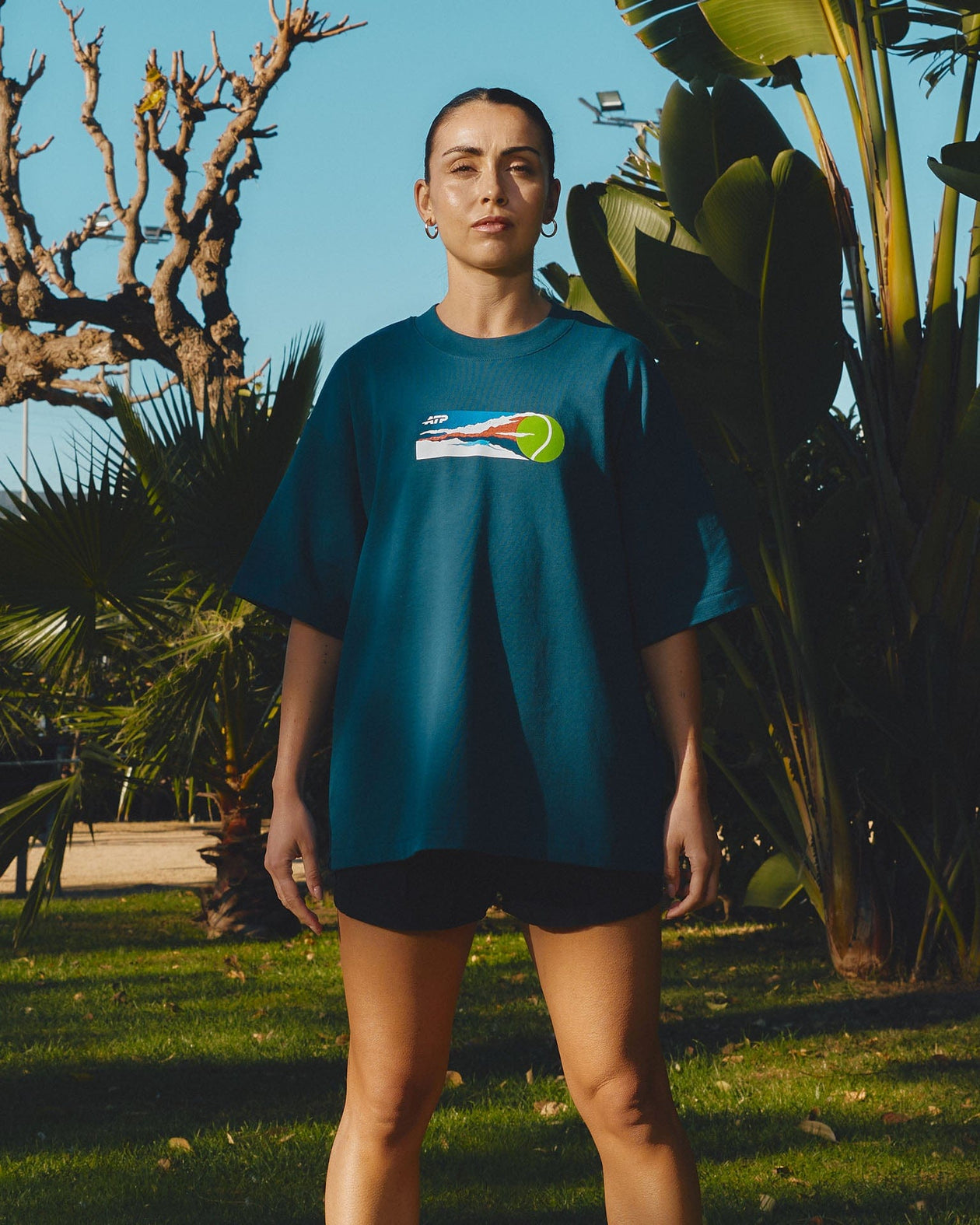 ATP The Ball Is Everything T-Shirt Ball Strike – Dark Blue | Tennis ...