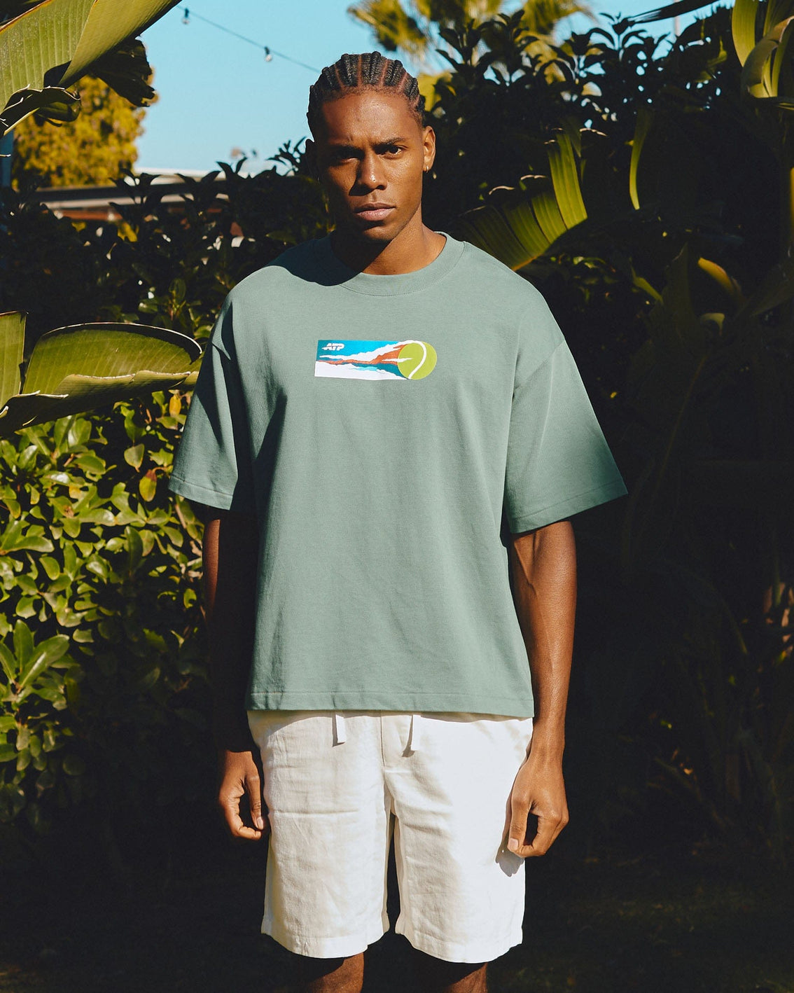 ATP The Ball Is Everything T-Shirt Ball Strike – Green | Tennis ...